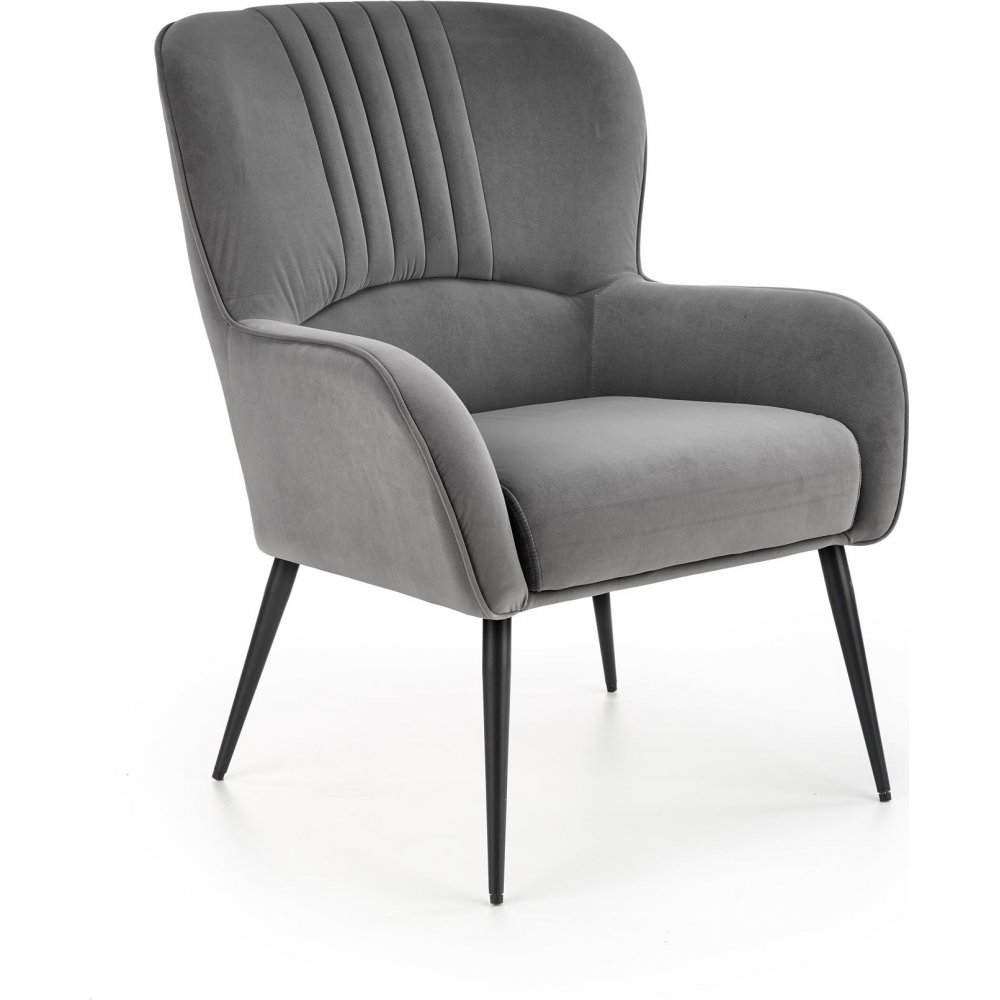 Fauteuil Georg - Gris - €359.99 - Trendrum.fr